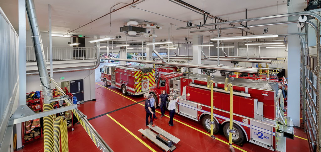 Modern Fire Station Design - Lavallee Brensinger Architects